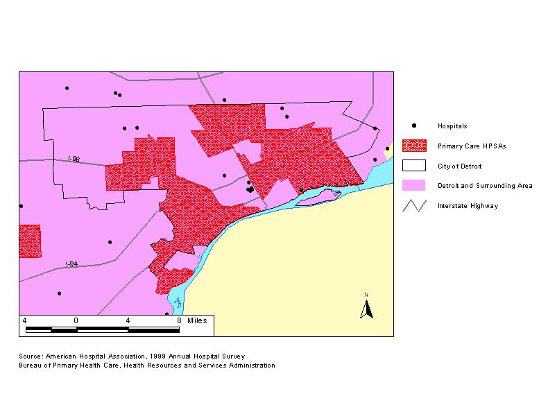 Using GIS to Track Emerging Trends in the Hospital and Health Care Field
