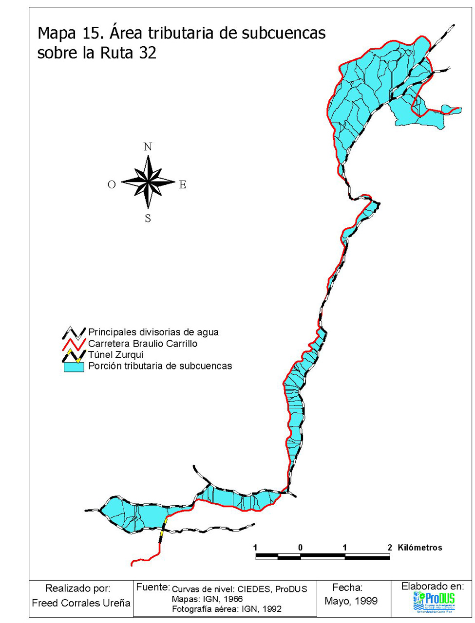 Sectorización por Niveles de Riesgo Ruta 32