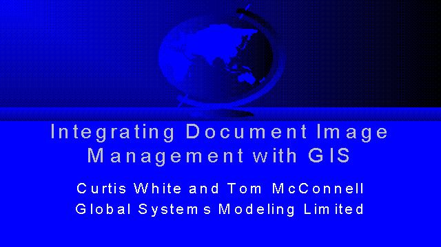 Integrating Document Image Management with GIS