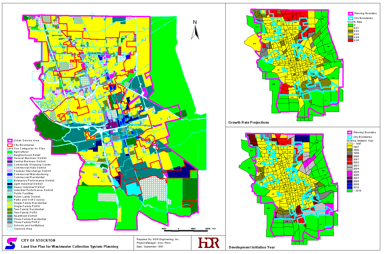 Develop a Sewer Master Plan with a Dynamic Link to GIS Using ArcView
