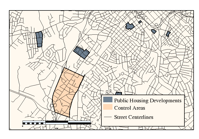 Measuring Crime in the Vicinity of Public Housing with GIS